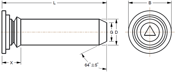 Self-Clinching Tapered Guide Pins | Self-Clinching Studs | Captive Fastener